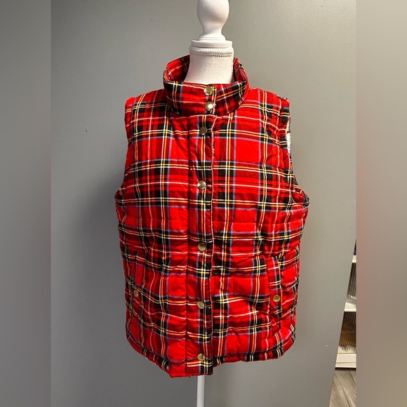 Gretchen Scott Designs | Jackets & Coats | Euc Gretchen Scott Red Plaid ...